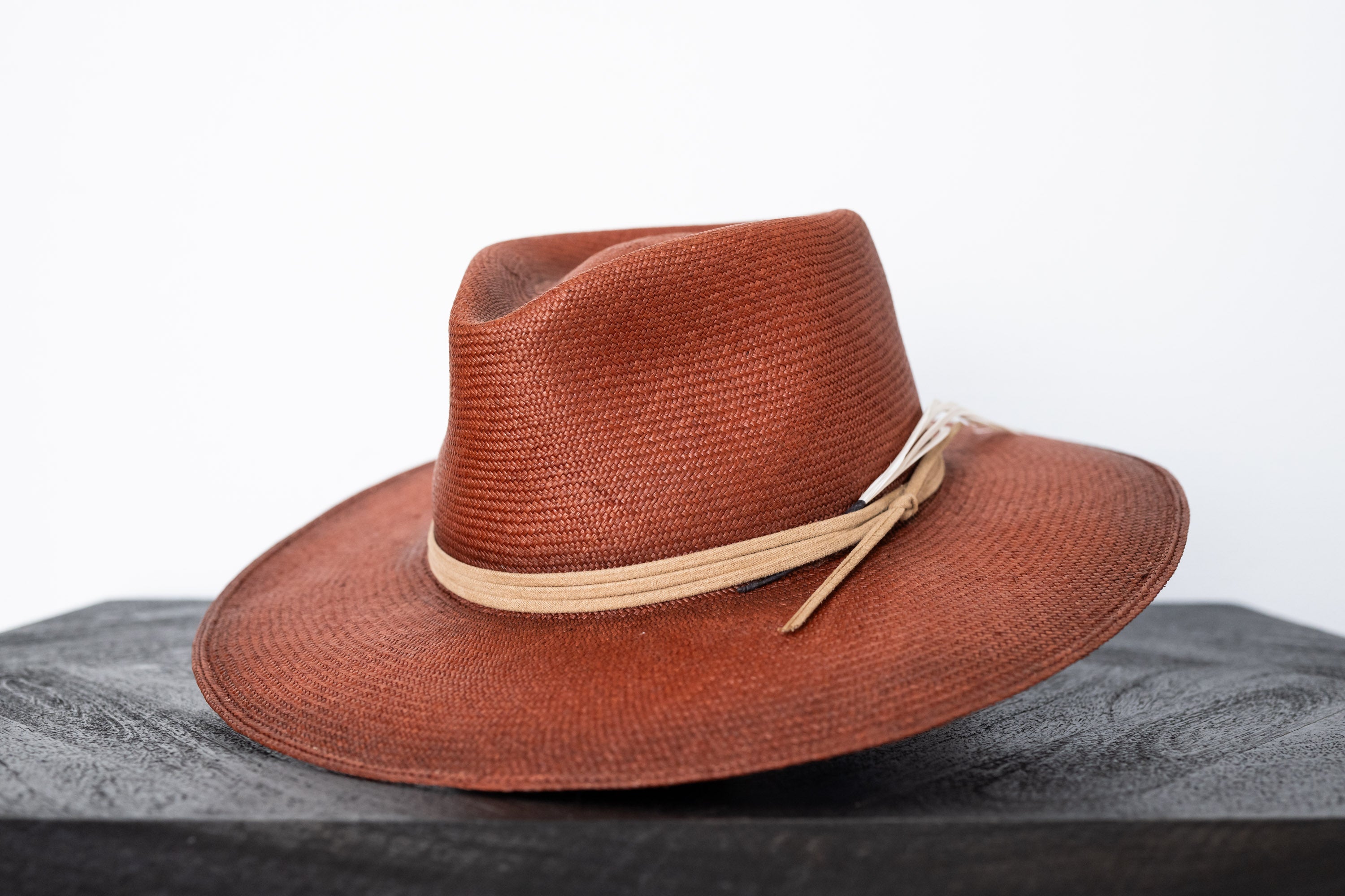SAHARA BRONZE Panama Hat – BRONTE WOODS OFFICIAL